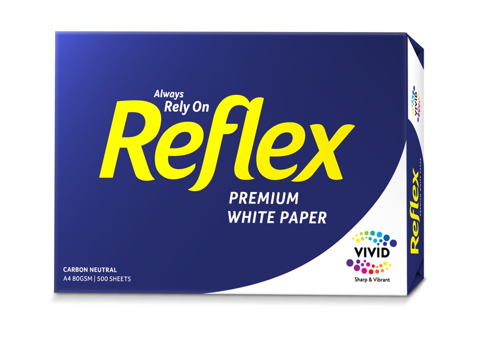 Reflex Carbon Neutral A4 Copy Paper 80gsm – 500 Sheet Ream | WePlenty